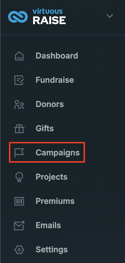 How Do I Create a Campaign and Segments? – RaiseDonors by Virtuous